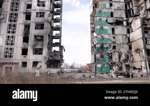 Building destroyed, Missile attacks, Military invasion. Homes were ...