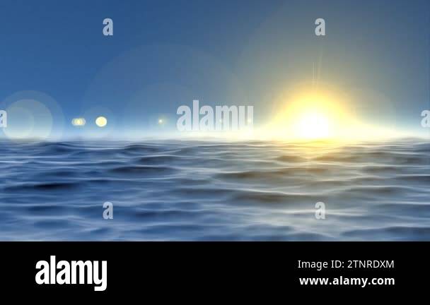 Ocean background seamless loop Stock Video Footage - Alamy