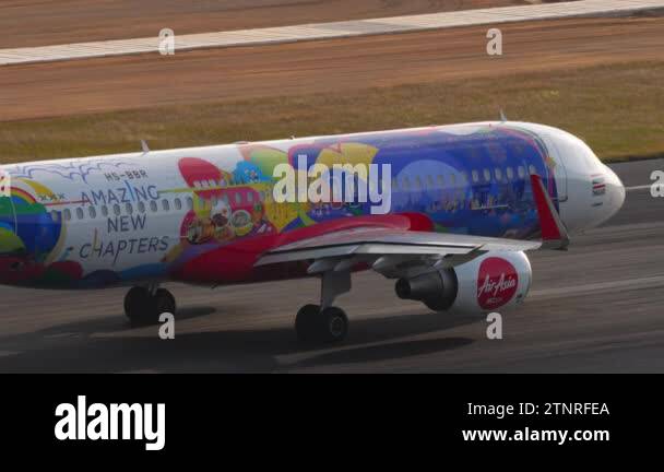 PHUKET, THAILAND - FEBRUARY 16, 2023: Airbus A320, HS-BBR of AirAsia ...