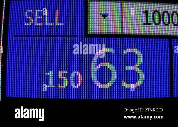 Stock market screen ticker Stock Videos & Footage - HD and 4K Video ...