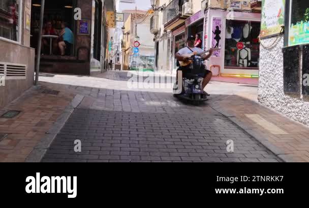 Benidorm Spain, 1st July 2023: Footage of the beautiful city of ...