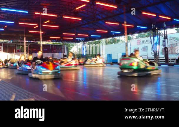 Amusement park bumper cars Stock Videos & Footage - HD and 4K Video ...