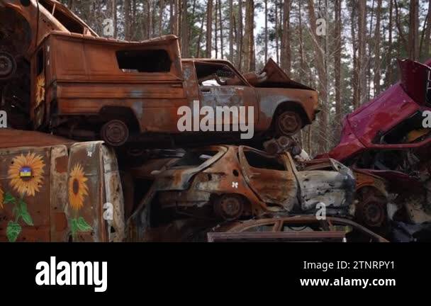 Cars destroyed Stock Videos & Footage - HD and 4K Video Clips - Alamy