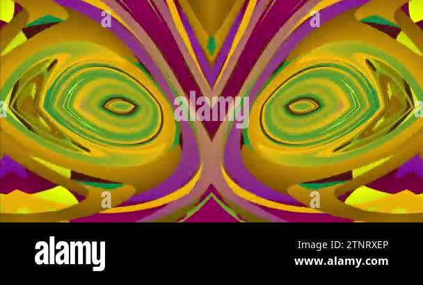 Rays of light of different colors are constantly moving, forming a ...