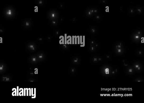 Abstract Digital Animation. Pixel Noise Glitch Error Video Damage Noise ...