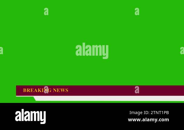 Beautiful and attractive breaking news panel with sample text animation ...