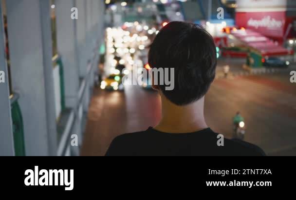 Back view urban scene Stock Videos & Footage - HD and 4K Video Clips ...