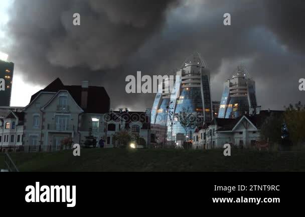 Smoke polluted houses Stock Videos & Footage - HD and 4K Video Clips ...