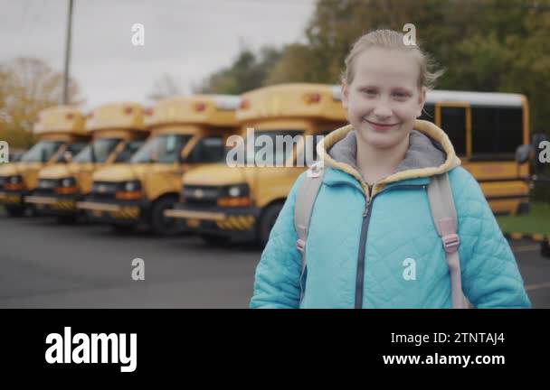 Typical school bus Stock Videos & Footage - HD and 4K Video Clips - Alamy