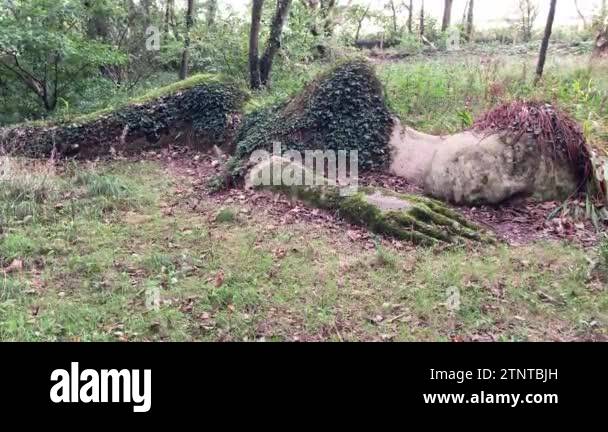 The beautiful Mud Maid natural sculpture in the famous Lost Gardens of ...