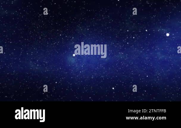 Fly through large clusters of stars galaxy nebula. universe. planet ...