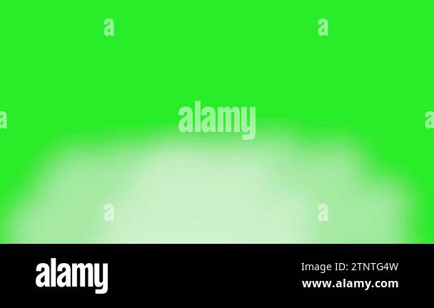 Cloud or fog effect on green screen chroma key background. Realistic ...