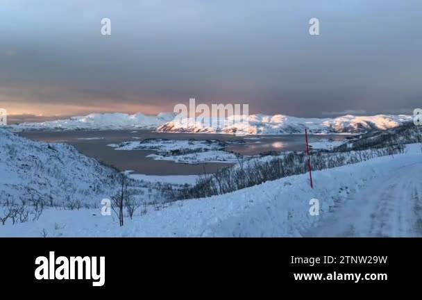 Snowy landscape nature in tromso Stock Videos & Footage - HD and 4K ...