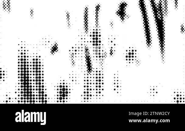 Halftone loop transition. Halftone footage. Video can use in vertical ...