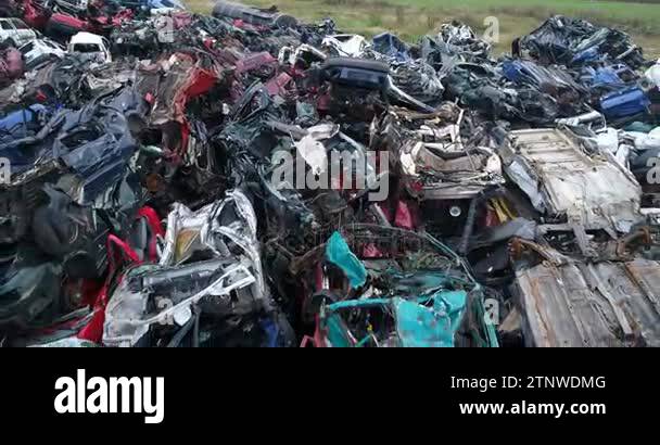 Cars stacked in scrap Stock Videos & Footage - HD and 4K Video Clips ...