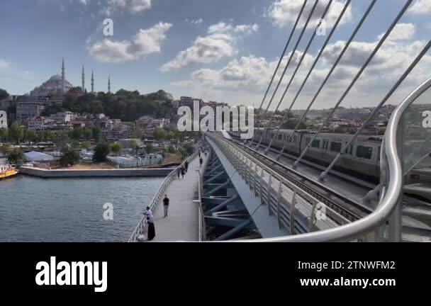 Halic,istanbul,Turkey.August 2,2023.Enchanting Views of Istanbul from ...