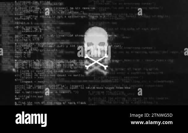 Coding Hacking Background Animation 4k Data Breach Malware Cyber Attack System Hacking