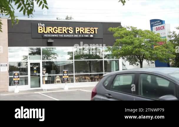 the burgers priest restaurant burger joint store storefront entrance ...
