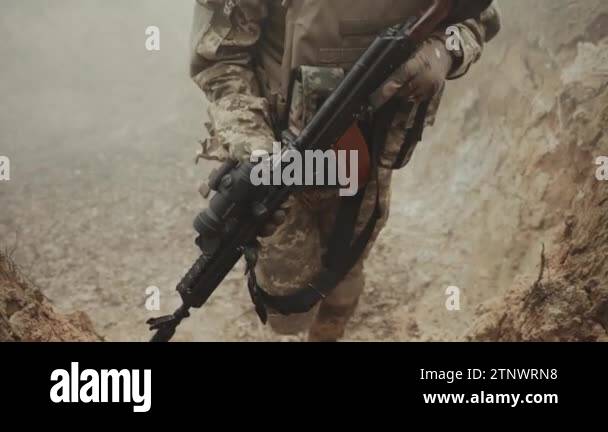 Enemy machine gun position Stock Videos & Footage - HD and 4K Video ...