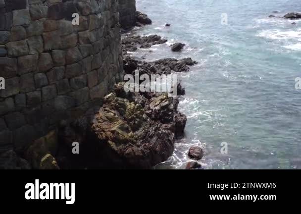 Sindhudurg Fort built by Chhatrapati Shivaji Maharaj in the center of ...
