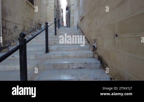 Walking Through Strait Street, Malta - 4K Visual Journey into Valletta ...