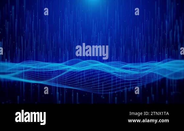 Digital Surface data flow Abstract technology big data background ...