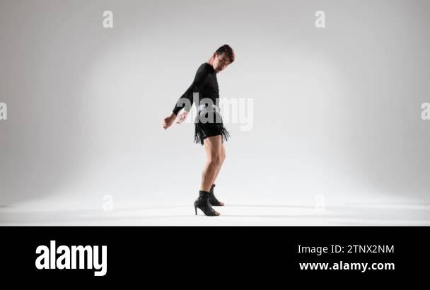 A talented dancer of Caucasian descent brings the art of voguing to ...