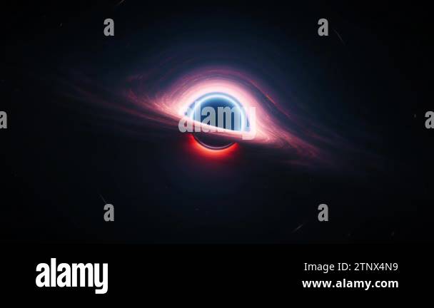 Giant singularity in outer cosmos. Concept 3d animation tracking dolly ...