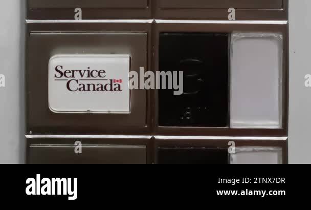 Calgary, AB, Canada. Sep `12, 2023. A person is pressing the elevator ...