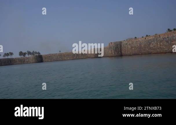 Sindhudurg Fort built by Chhatrapati Shivaji Maharaj in the center of ...