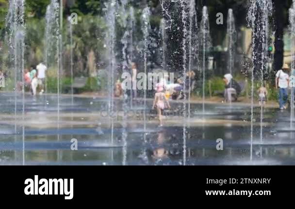 Cute little girl playing fountain Stock Videos & Footage - HD and 4K ...