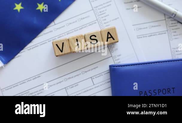 Document checklist visa application Stock Videos & Footage - HD and 4K ...