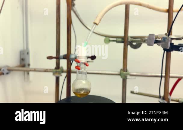 Advance synthesis of chemical compound in a small sealed glass vial and ...
