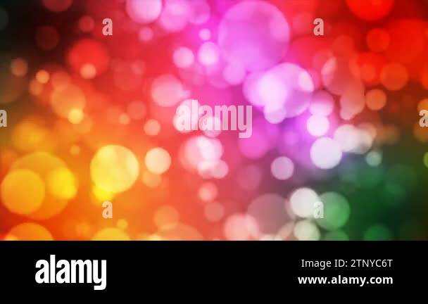 Broadcast Light Bokeh, Multi Color, Events, Loopable, 4K Stock Video ...