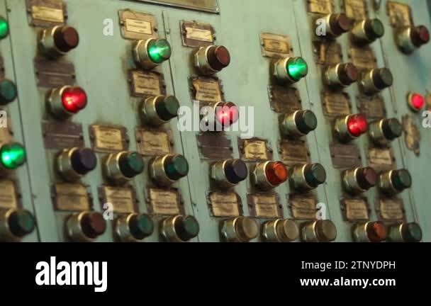 Control panel old power plant Stock Videos & Footage - HD and 4K Video ...