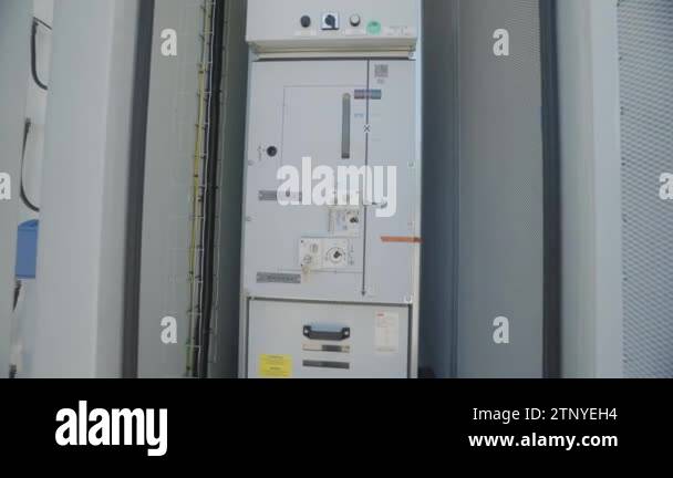 Distribution board of diesel generator. Electrical panel of an ...