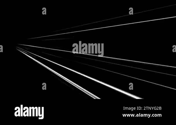 Anime speed line background animation on black. Comic Light Speed Lines ...