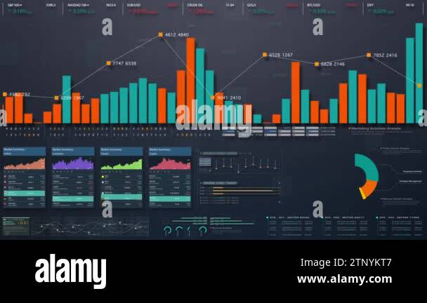 Interactive graphics, animated charts, and data-driven insights on a ...
