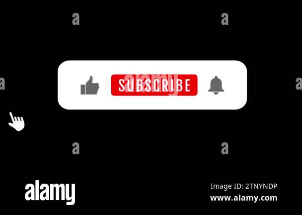 Subscribe and Reminder Button Animation. Animated subscribe button for ...