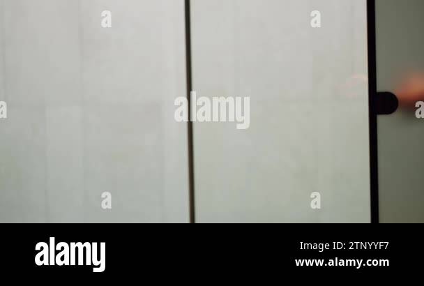Frosted glass partition wall Stock Videos & Footage - HD and 4K Video ...