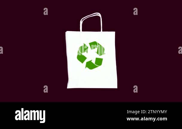 Recycling logo bag Stock Videos & Footage - HD and 4K Video Clips - Alamy