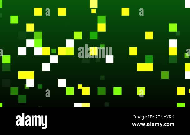 Creative background animation made of squares. Technology background ...