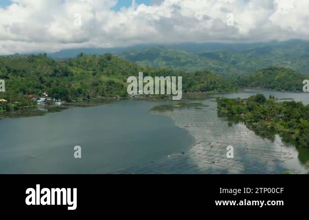 Lake Sebu, South Cotabato, Philippines. Tropical Landscape with blue ...
