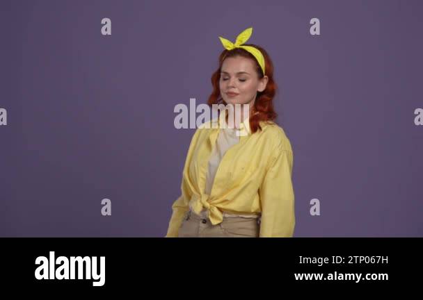 Cleaning and housekeeping creative concept. Woman in casual clothing ...