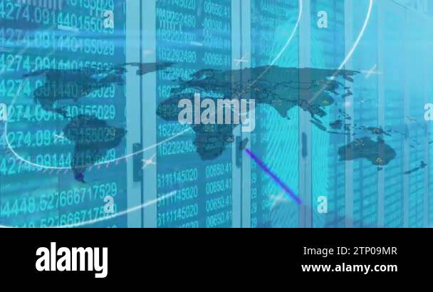 Animation of loading circles, map over changing numbers on data server ...