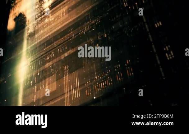 Vertical format: Advanced data matrix simulation with a dynamic and immersive display of ...