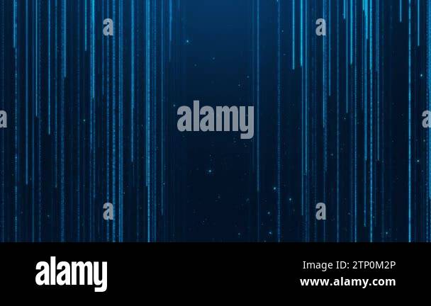 Tunnel lines Data flow Optical fibre effect Digital Technology Stream ...