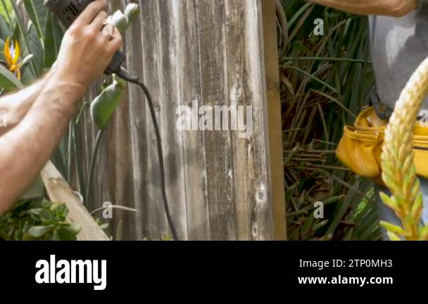 Fence post repair Stock Videos & Footage - HD and 4K Video Clips - Alamy