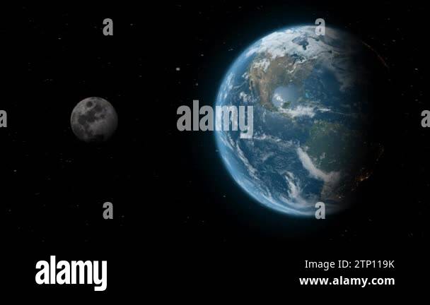 Earth and moon comparison Stock Videos & Footage - HD and 4K Video ...