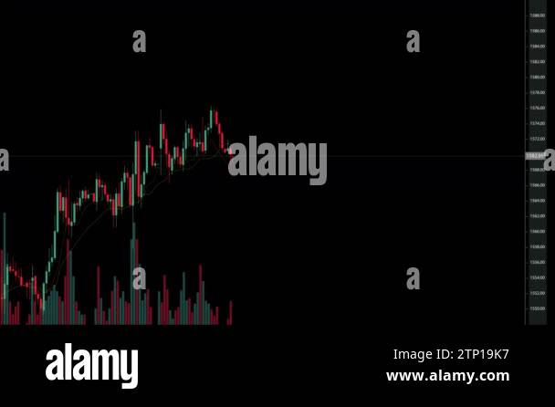 Business stock market, trading, info graphic with animated graphs ...